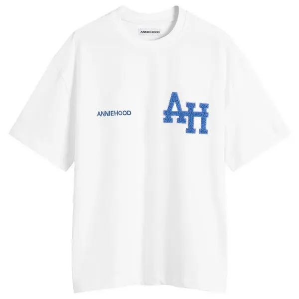 ANNIE HOOD College T-shirt - White
