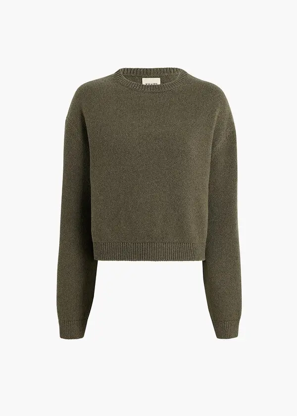 Khaite Milo Cashmere Sweater - Pine