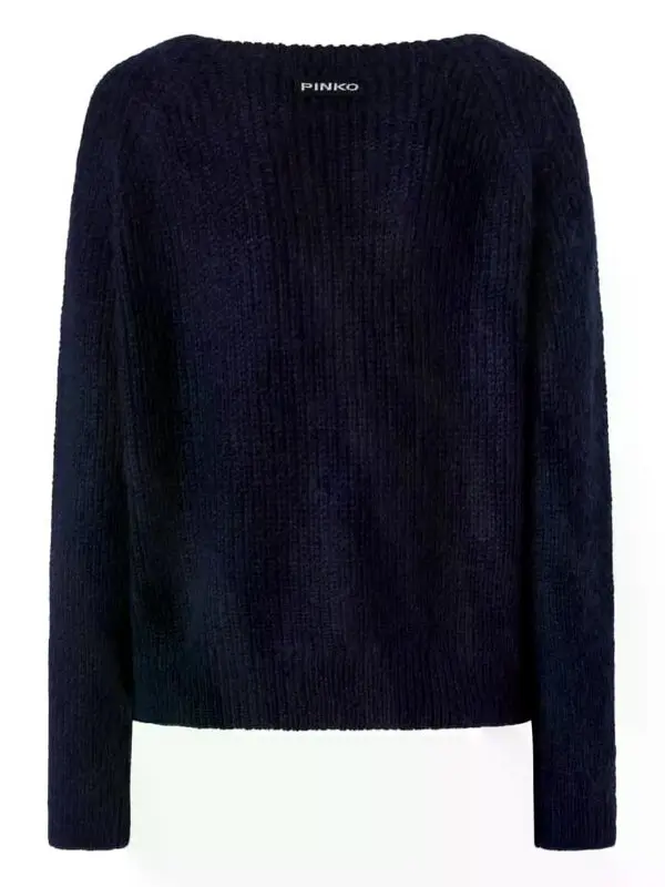 Pinko Ribbed Knit Sweater