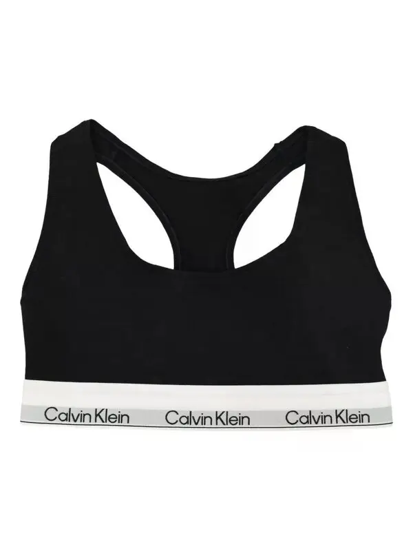 Calvin Klein Racerback Bralette - Black