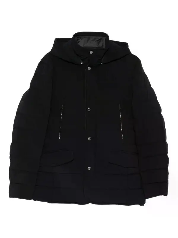 MOORER Buttoned Quilted Padded Jacket