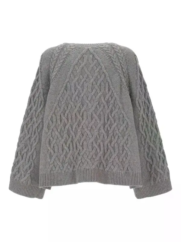 Alexander McQueen Cable-knit Wool Sweater