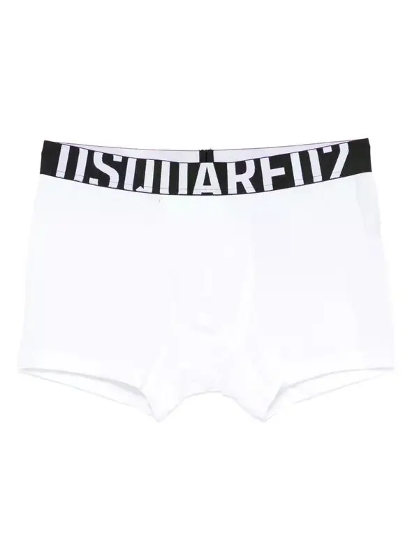 Dsquared2 Logo-band Boxers - White
