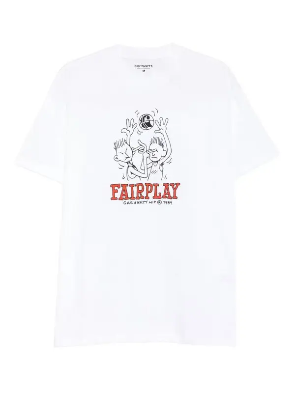 Carhartt Work In Progress Fairplay Graphic T-shirt - White