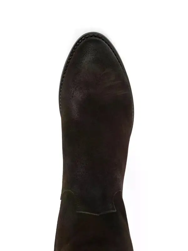 PANTANETTI Suede Cowboy Boots
