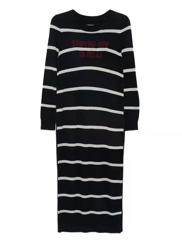 Marc O'polo Stripe-pattern Midi Dress