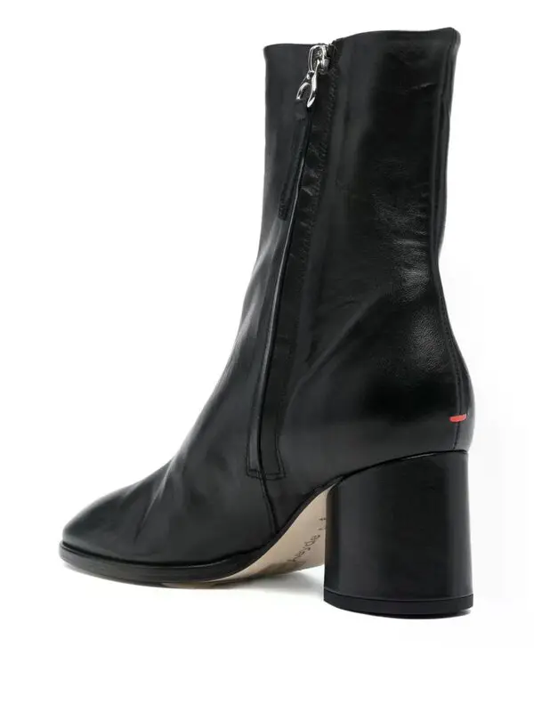 AeydĒ 65mm Leather Ankle Boots