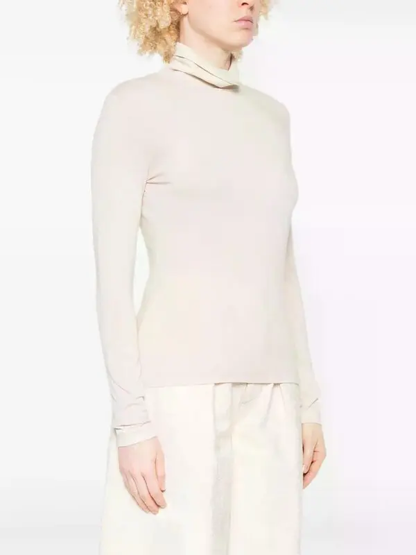 Marc O'polo Long-sleeve Turtleneck T-shirt - Neutrals