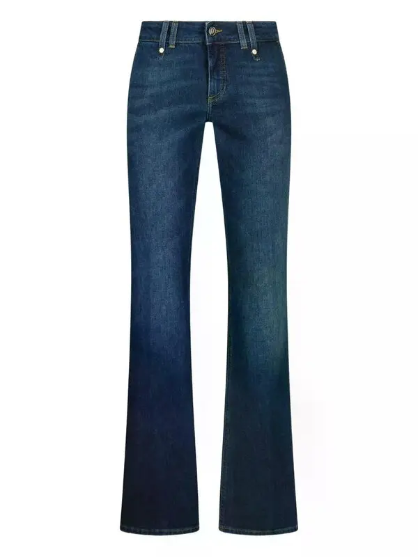 Liu Jo Logo-patch Bootcut Jeans
