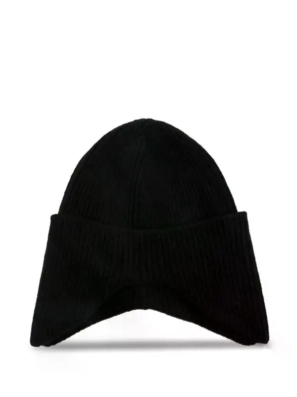 Isabel Benenato Rib-knit Beanie - Black