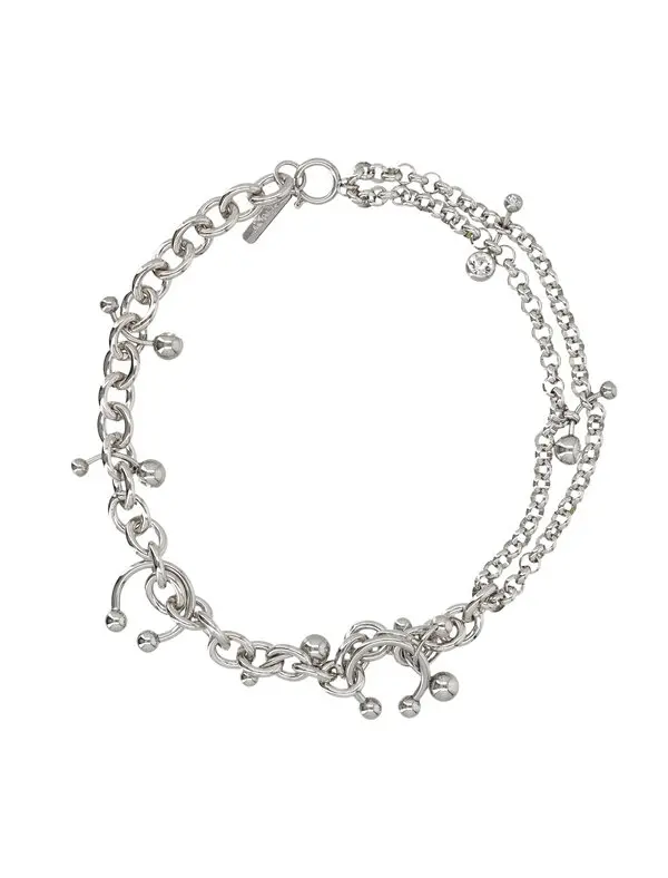 JUSTINE CLENQUET Holly Necklace - Palladium