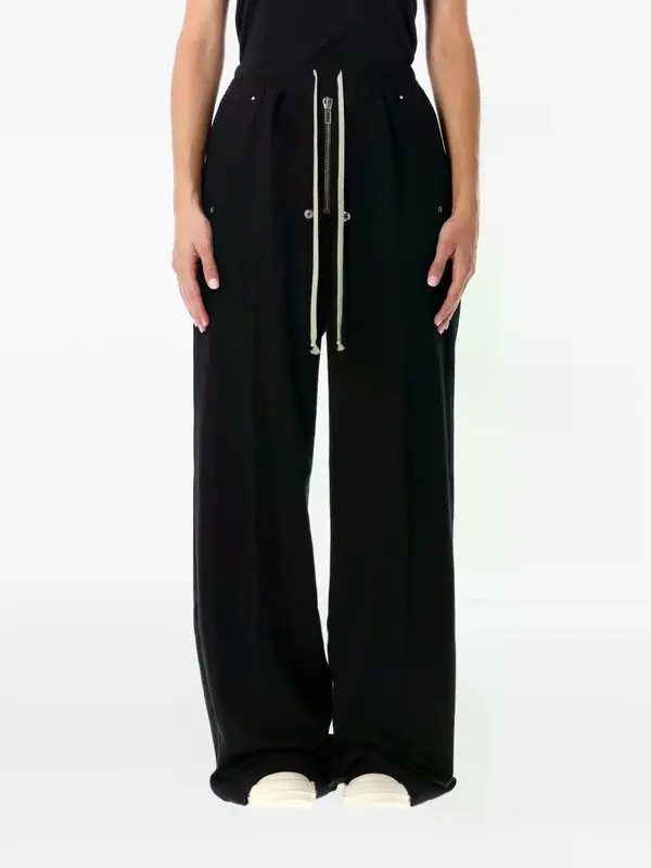 Rick Owens Drawstring Zip Trousers