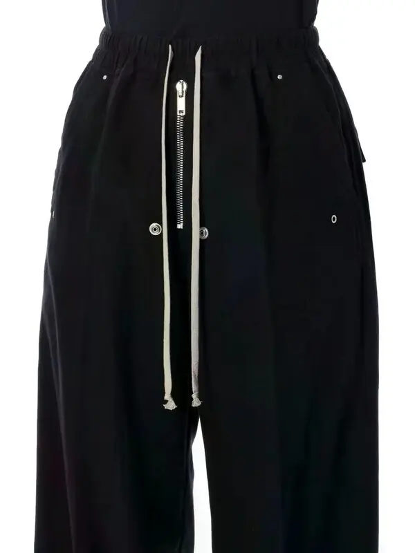 Rick Owens Drawstring Zip Trousers