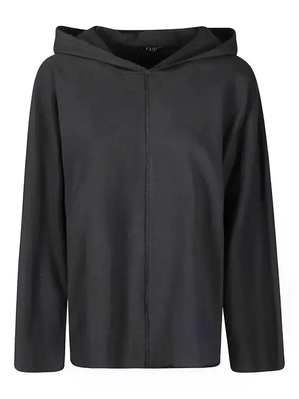 CINI Raw-edge Hoodie