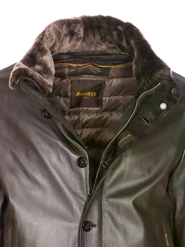 MOORER Leather Jacket