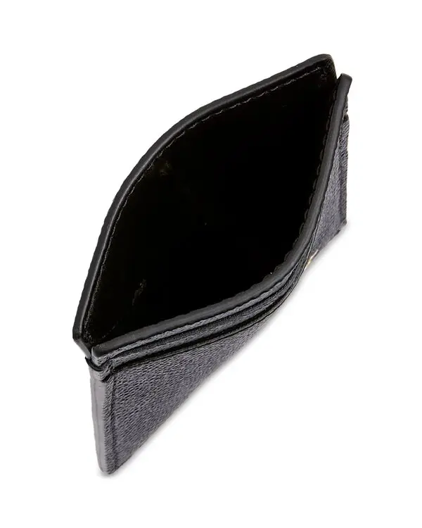 FERRAGAMO Micro Gancio Leather Money Clip & Card Case