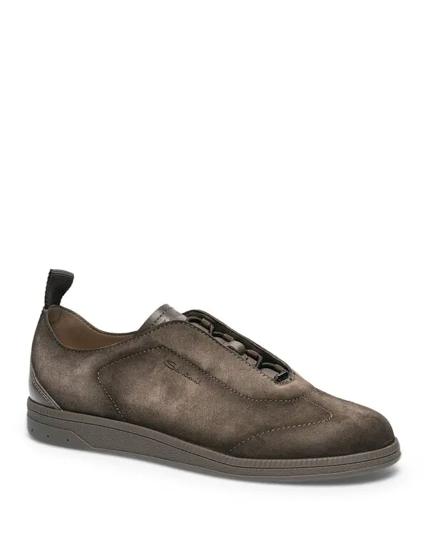 Santoni Low Profile Slip-on Sneakers