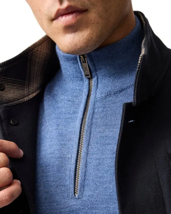 Rodd & Gunn Nobles Merino Wool Sweater - Ocean