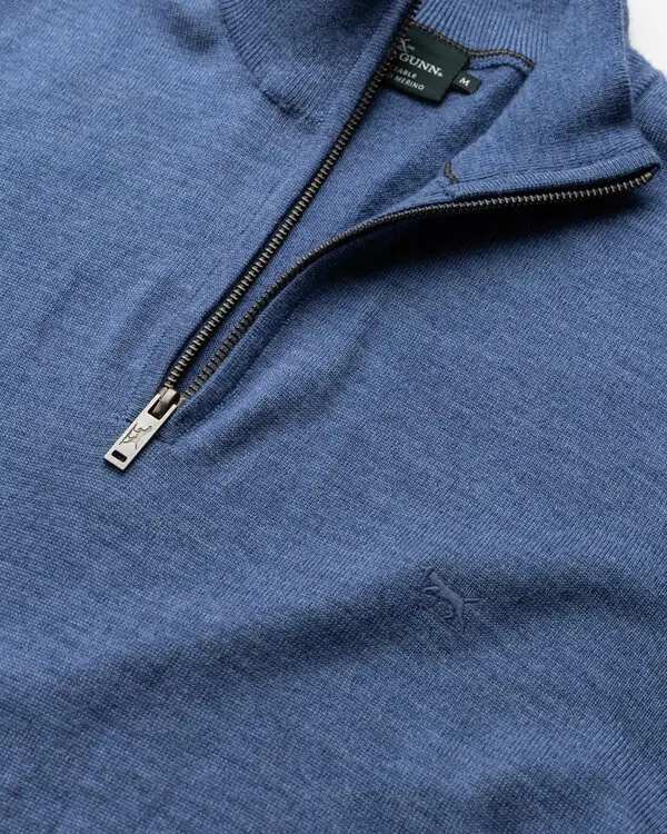 Rodd & Gunn Nobles Merino Wool Sweater - Ocean