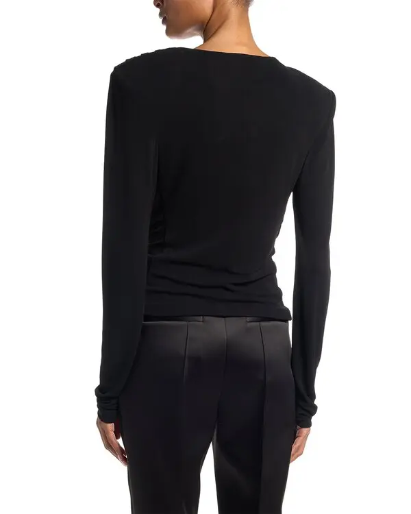 Wardrobe.NYC Cowl Neck Top