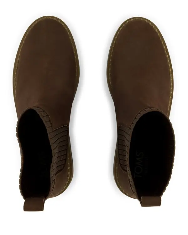 Toms Millie Chelsea Boots - Dark Brown
