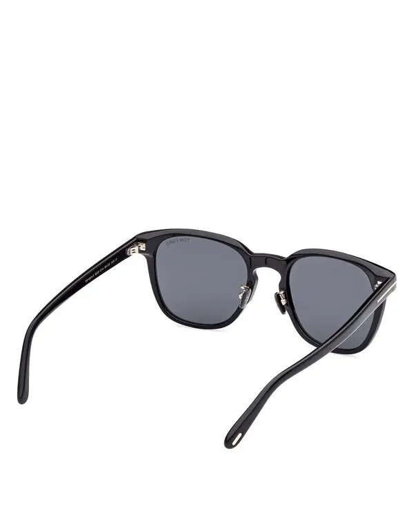 TOM FORD Round Frame Sunglasses 53mm