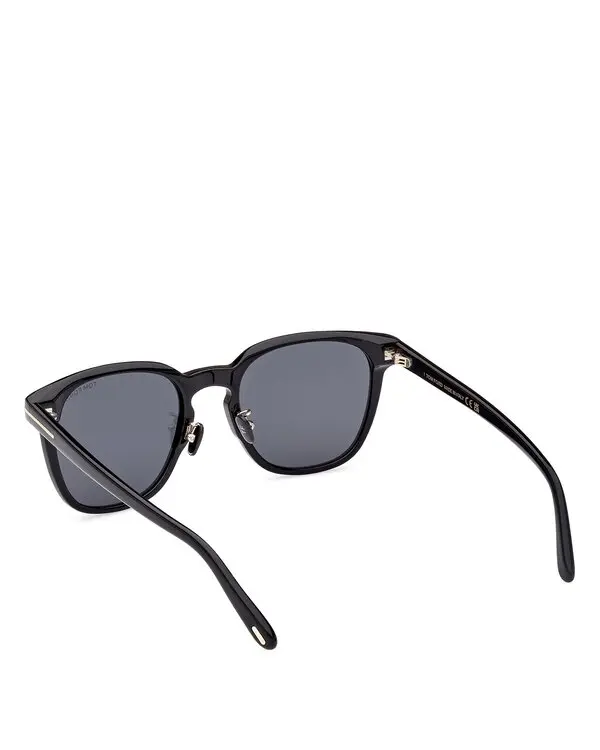 TOM FORD Round Frame Sunglasses 53mm