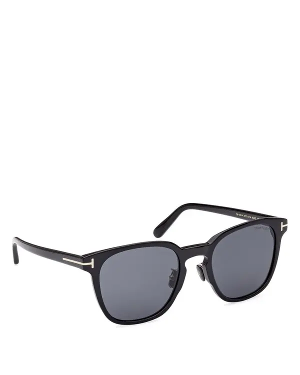 TOM FORD Round Frame Sunglasses 53mm