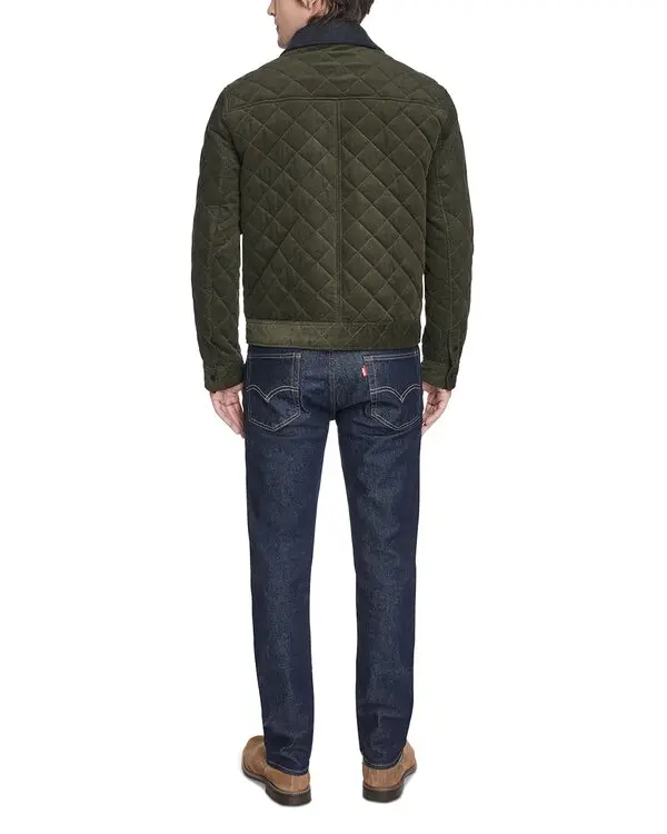 Cole Haan Quilted Corduroy Jacket