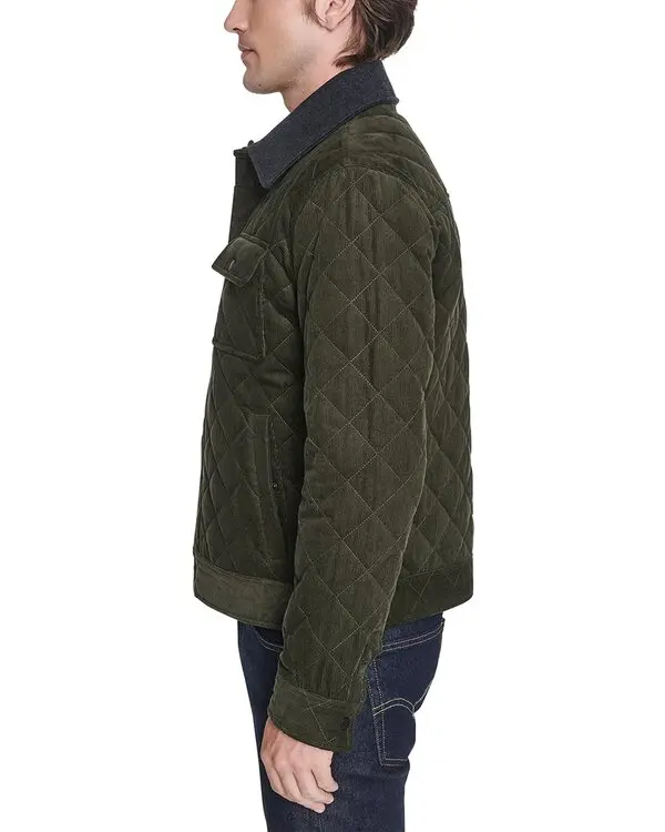Cole Haan Quilted Corduroy Jacket