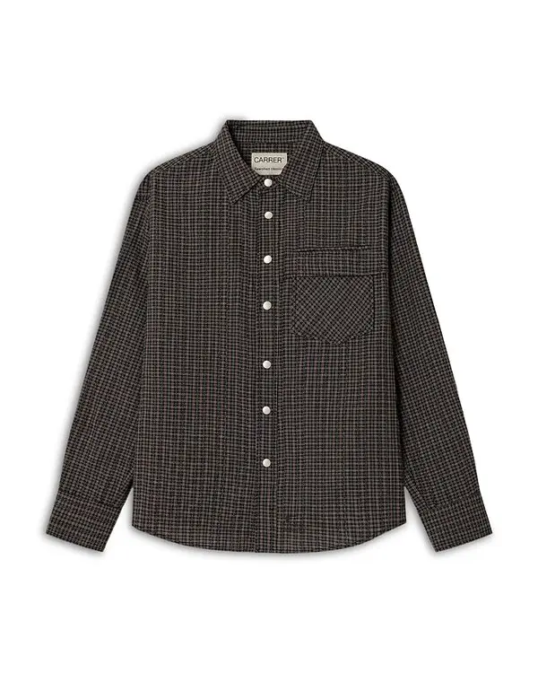 CARRER Beck Snap Shirt - Brown