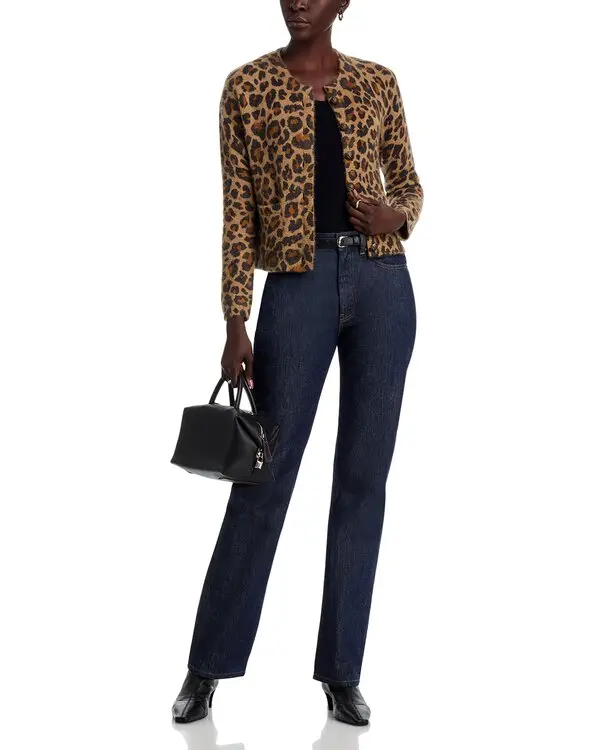 Kobi Halperin Leopard Print Cardigan