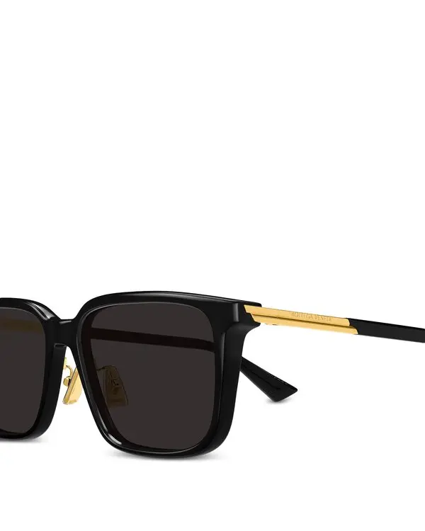 Bottega Veneta Rectangle Sunglasses, 57mm