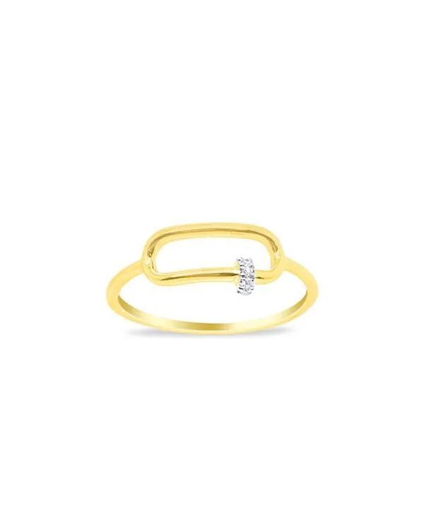 Meira T 14k Yellow Diamond Ring - Gold