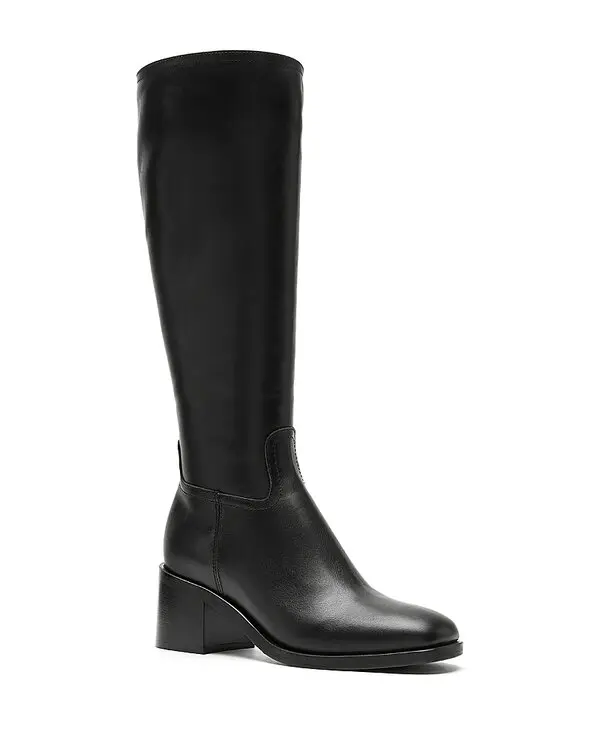 La Canadienne Leather Knee High Boots - Black