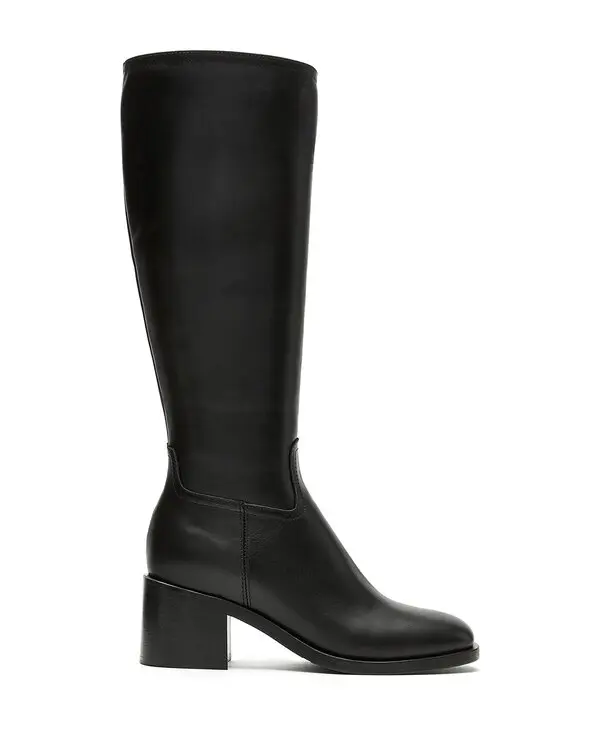 La Canadienne Leather Knee High Boots - Black
