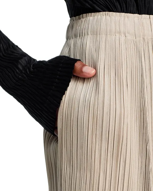 Issey Miyake Plisse Wide Leg Pants
