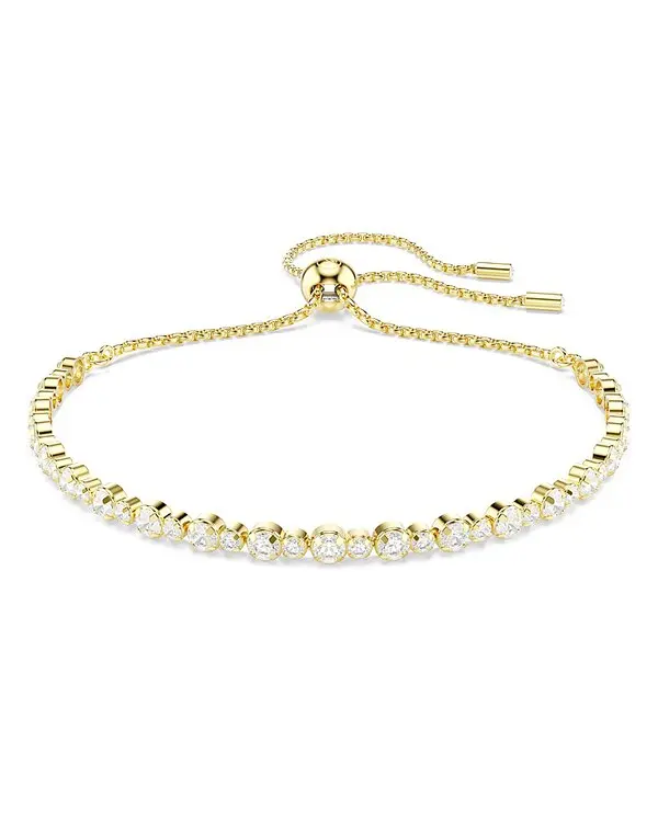 SWAROVSKI Matrix Tennis Bracelet - Gold