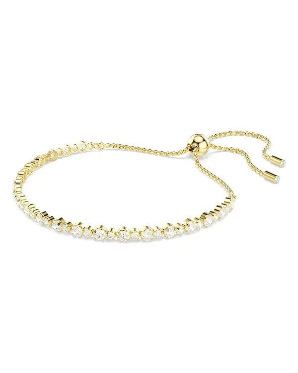 SWAROVSKI Matrix Tennis Bracelet - Gold