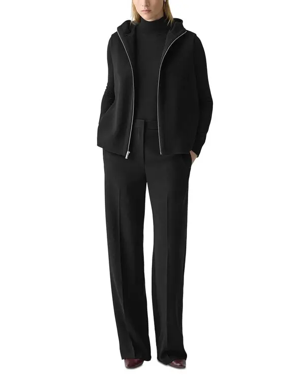 Theory Hooded Wool And Cashmere Vest
