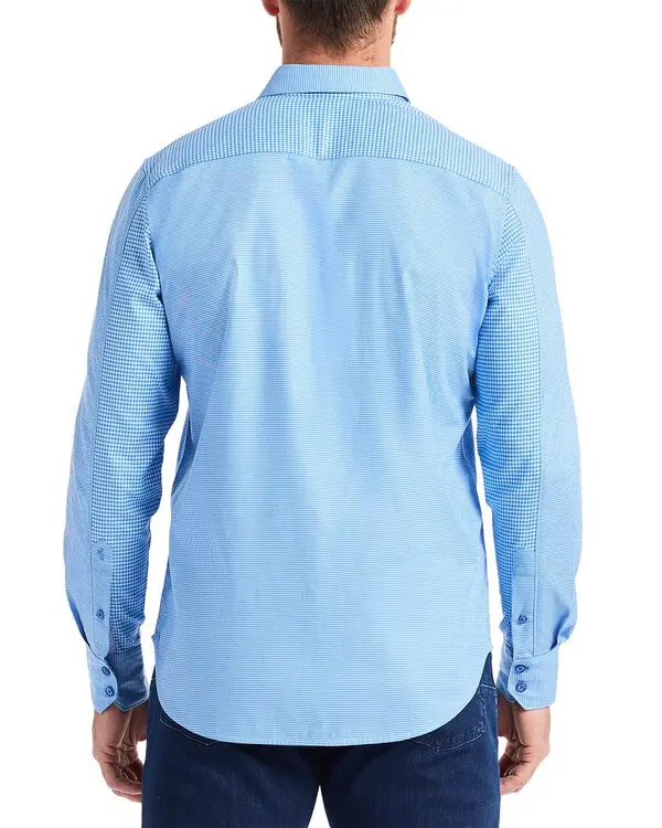 Robert Graham Kenmare Long Sleeve Woven Shirt - Blue