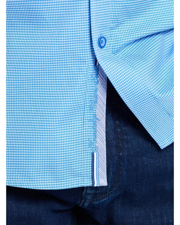 Robert Graham Kenmare Long Sleeve Woven Shirt - Blue