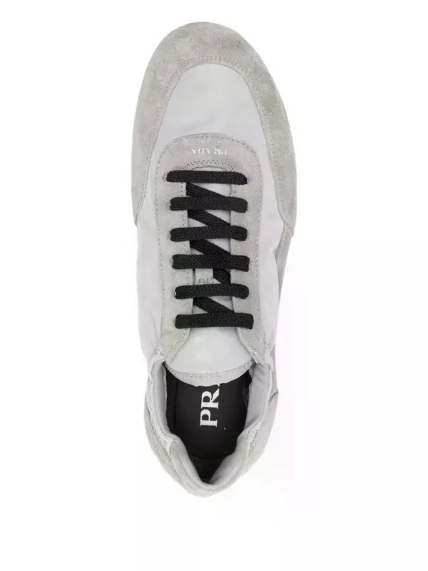 Prada Lace-up Sneakers - Grey