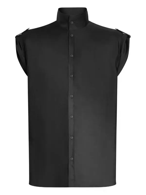 Dolce & Gabbana Hawaii Short-sleeved Shirt - Black