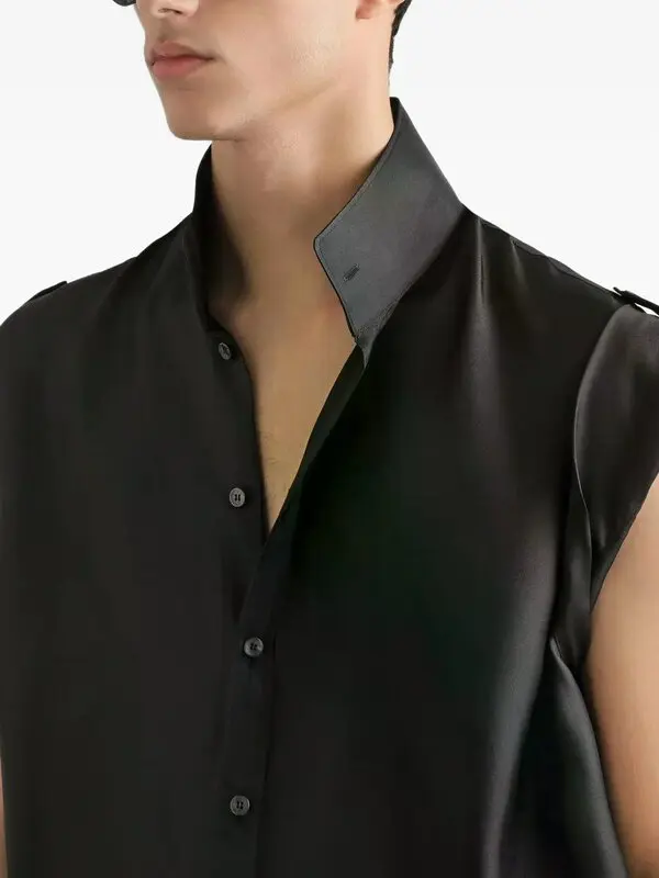 Dolce & Gabbana Hawaii Short-sleeved Shirt - Black