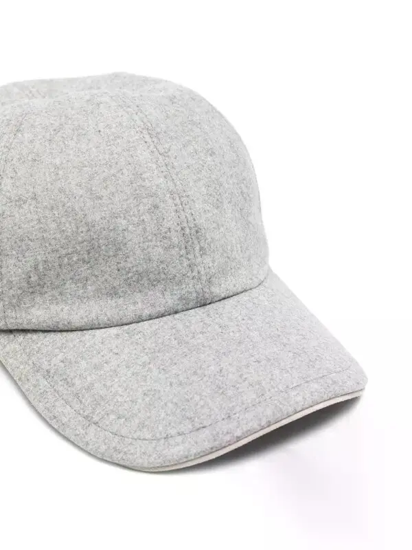 Eleventy Curved-peak Baseball Cap - Grey