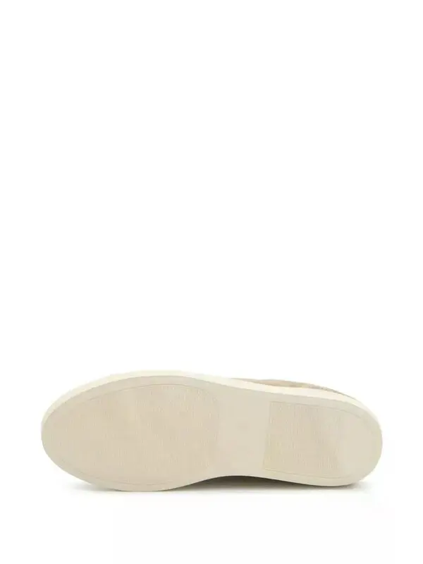 COMMON PROJECTS Patterned-tongue Suede Sneakers