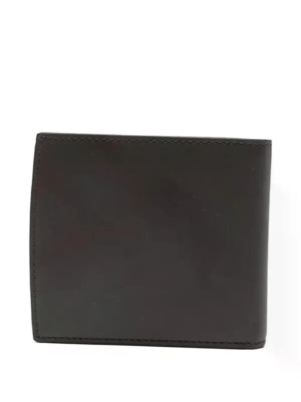 Bally Deco Logo-plaque Leather Wallet - Brown