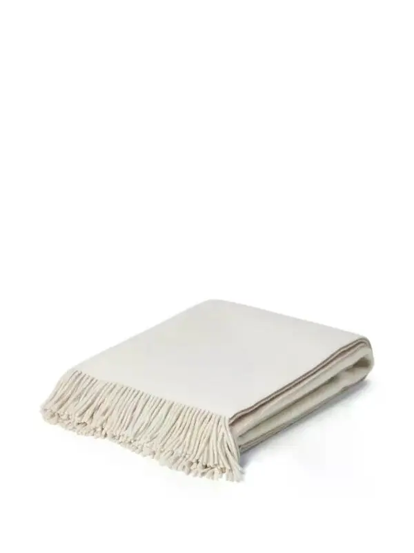 Brunello Cucinelli Fringe Cashmere Throw