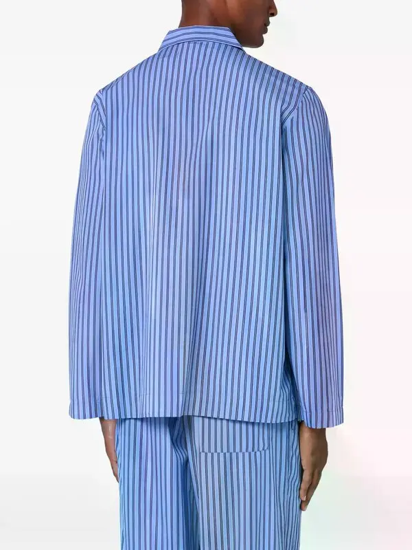 TEKLA Striped Pyjama Top
